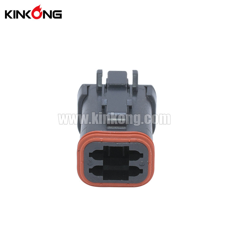 DT06-4S-E005 AT06-4S-EC01BLK Female 4 Pins Auto Connector - Kinkong