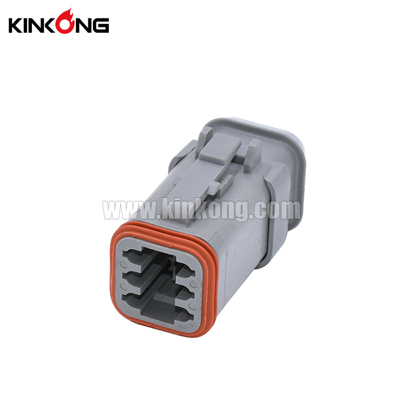 DT06-6S-E008 Female 6 Pins Electrical Connector - Kinkong