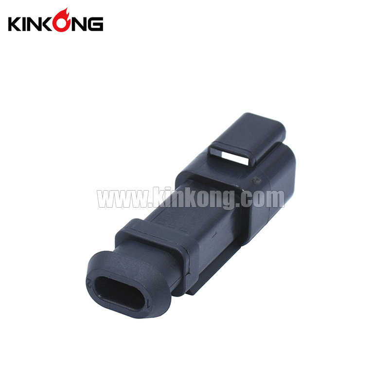 DT04-2P-CE09 AT04-2P-MM03BLK Male 2 Pins Automotive Connector - Kinkong