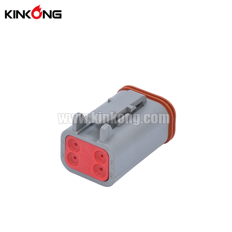DT06-4S-C015 Female 4 Pins Car Connector - Kinkong