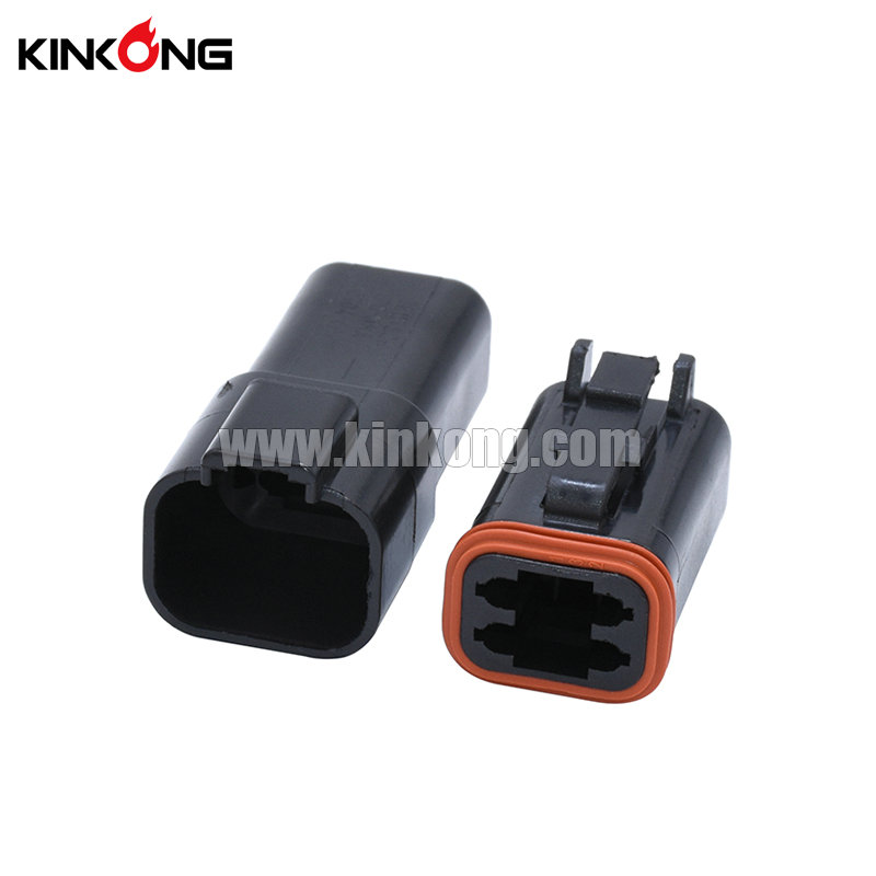 DT06-4S-E004 AT06-4S-BLK Female 4 Pins Housing Conector - Kinkong