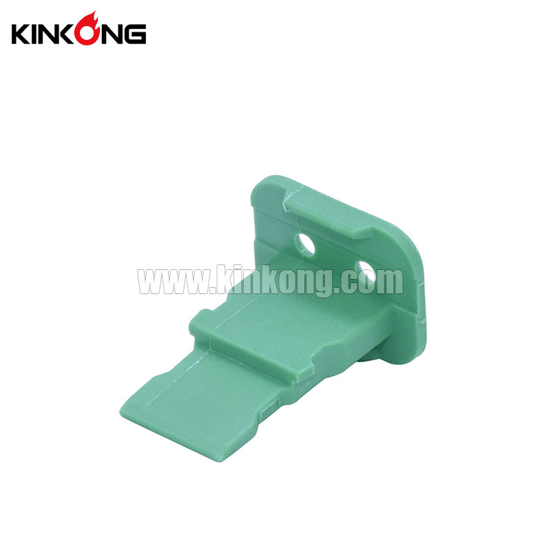 W2S-P012 Female 2 Pins Green Wedge Lock Secondary Lock For DT Series ...