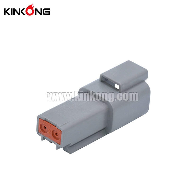 DT04-2P Male 2 Pins DT Series Electrical Connector - Kinkong