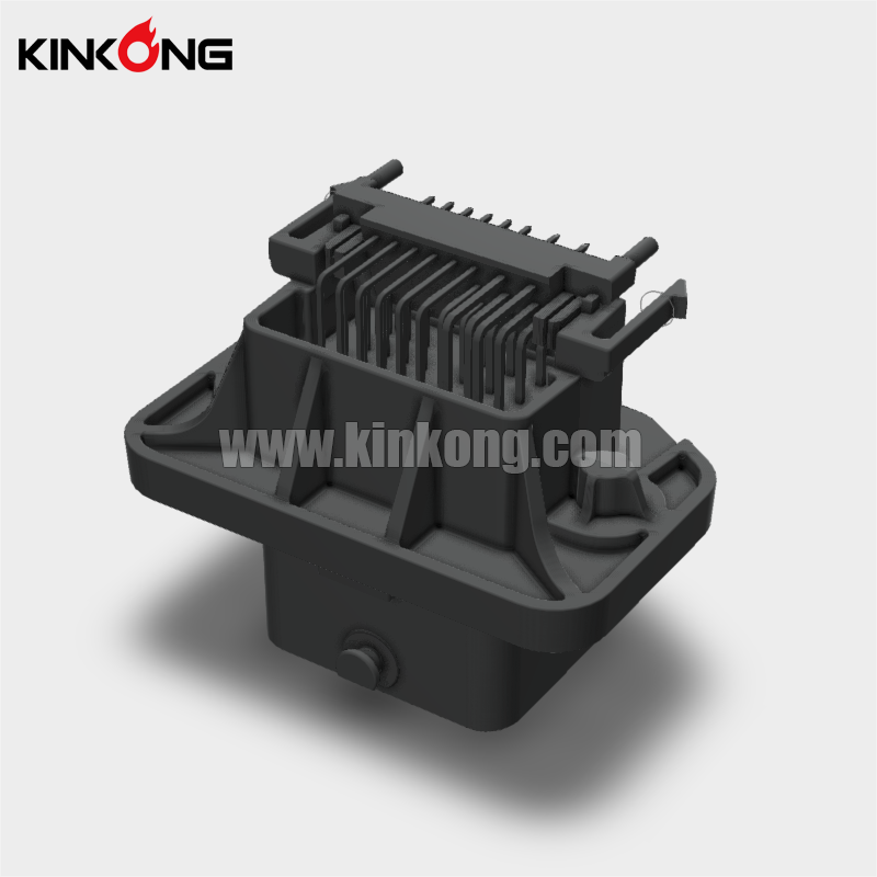 64334-1001 Male 32 Pins Black Automotive Electrical Connector - Kinkong