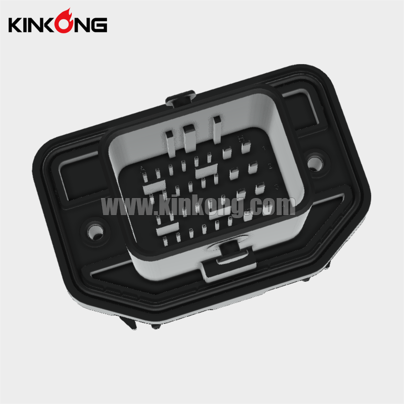 64334-1001 Male 32 Pins Black Automotive Electrical Connector - Kinkong