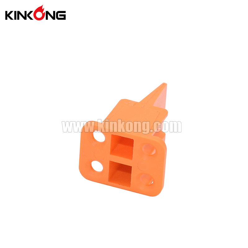 WP-4S Female 4 Pins Orange Wedge Lock Secondary Lock - Kinkong