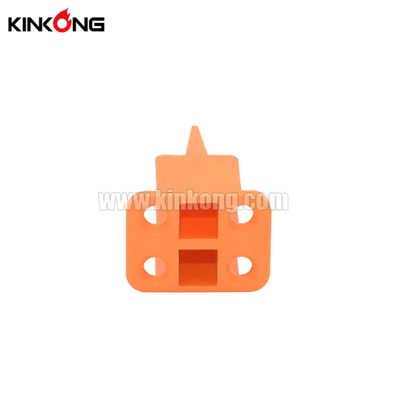 WP-4S Female 4 Pins Orange Wedge Lock Secondary Lock - Kinkong