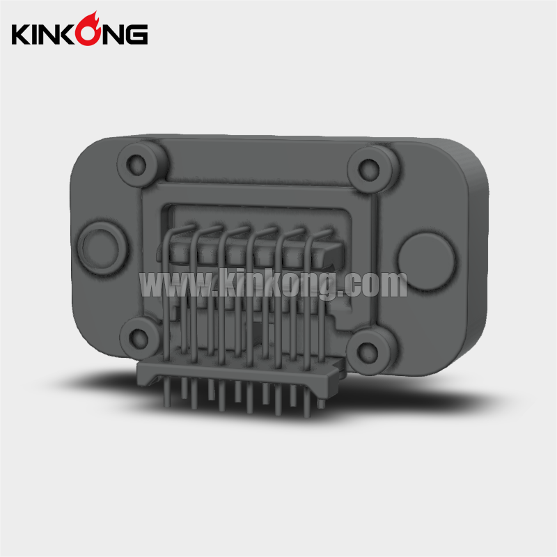 DTM13-12PC Male 12 Pins Blade Wiring Connector - Kinkong