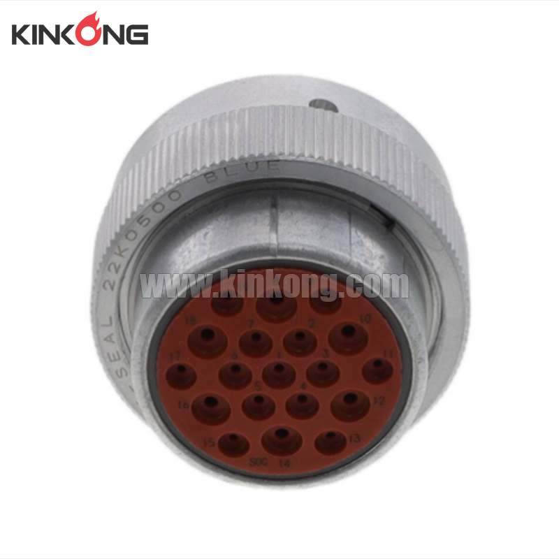 HD36-24-19SE Female 19 Pins Car Connector - Kinkong