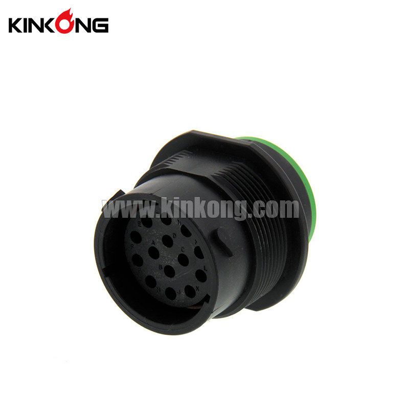 HDP24-18-14SN Female 14 Pins Automotive Connector - Kinkong