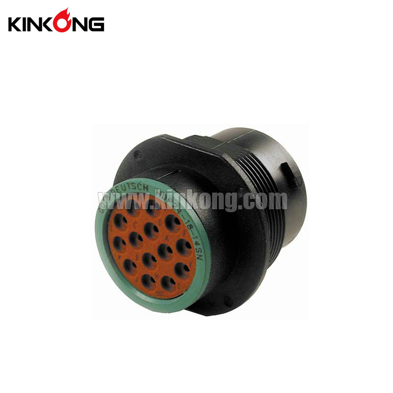 HDP24-18-14SN Female 14 Pins Automotive Connector - Kinkong