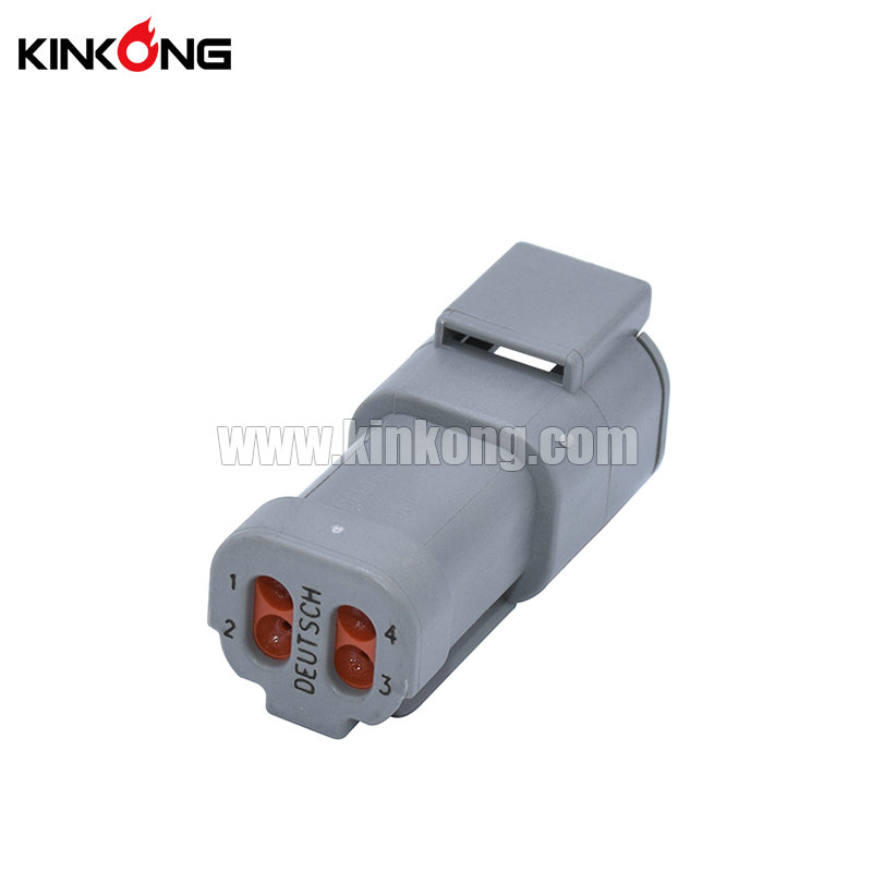 DTM04-4P-E003 Male 4 Pins Waterproof Plug - Kinkong
