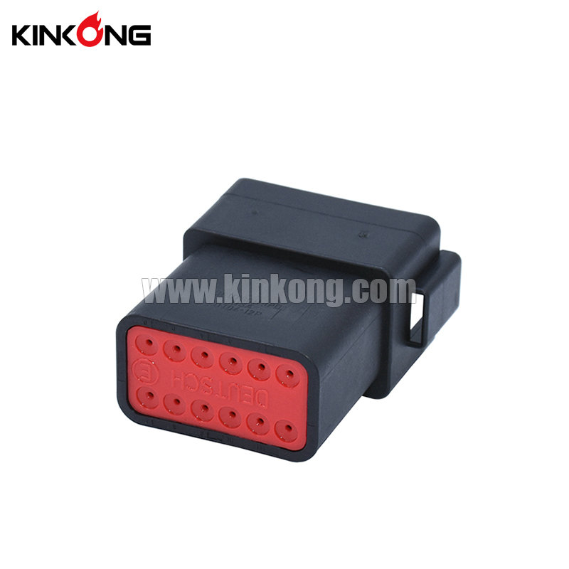 DT04-12PB-C015 Male 12 Pins Automotive Connector - Kinkong